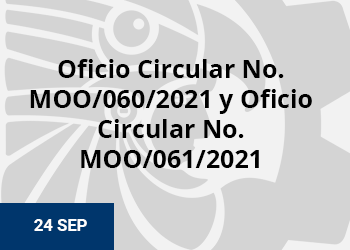 Oficio Circular No. MOO/060/2021 y Oficio Circular No. MOO/061/2021 – TecNM | Campus Acapulco