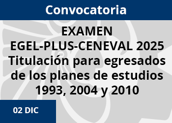 Convocatoria: Examen EGEL-PLUS-CENEVAL 2025 – TecNM | Campus Acapulco